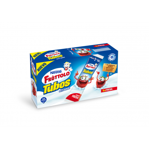 Fruttolo Tubos Fresa 6x60g | Nestlé Family Club